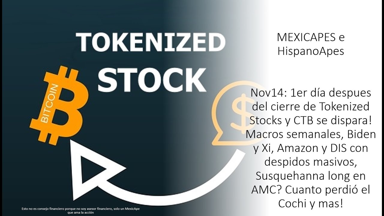 Nov14:1er día despues cierre Tokenized Stocks:CTB dispara! Macros ...