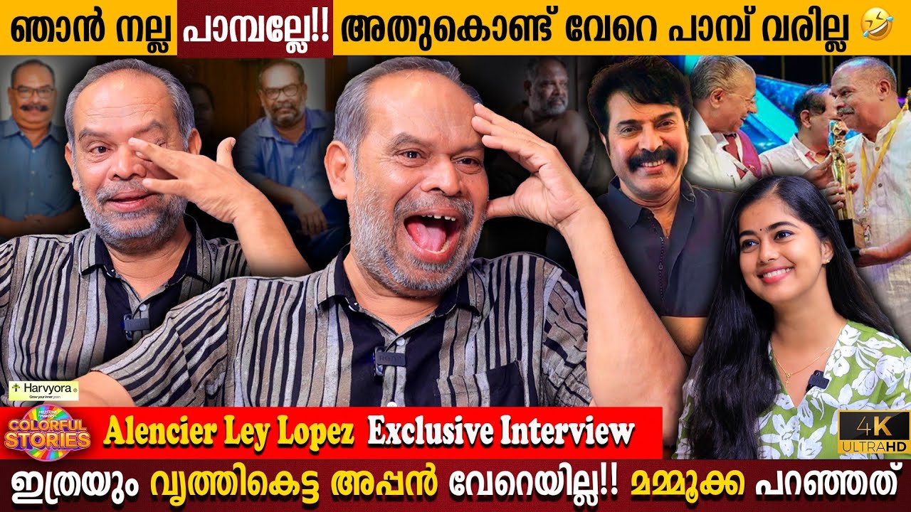 Alencier Ley Lopez Exclusive Interview | Mammootty | I Don't Have Fear ...
