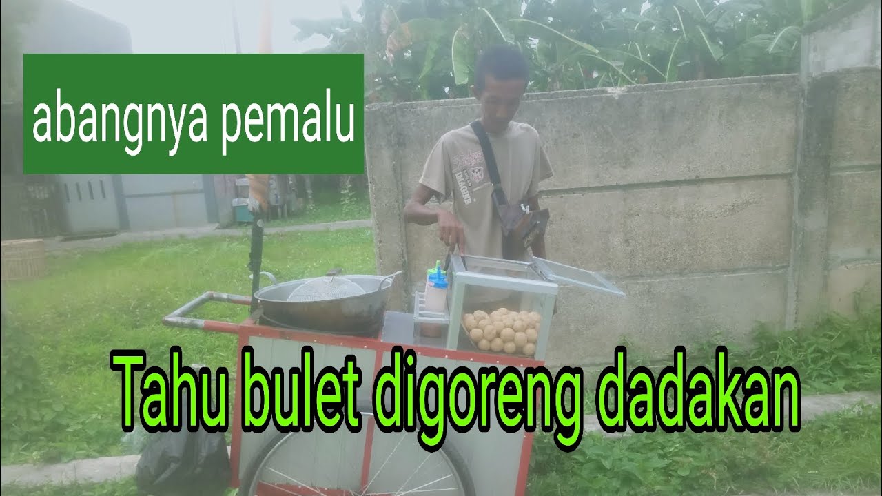 Tahu bulet digoreng dadakan - YouTube