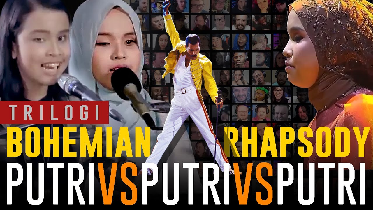 MANA YG KAMU SUKA PUTRI VS PUTRI VS PUTRI Putri Arani Bohemian Rhapsody ...