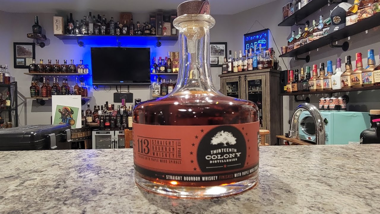 The Thirteenth Colony presents its Maple Stive Finish Bourbon Whiskey - YouTube