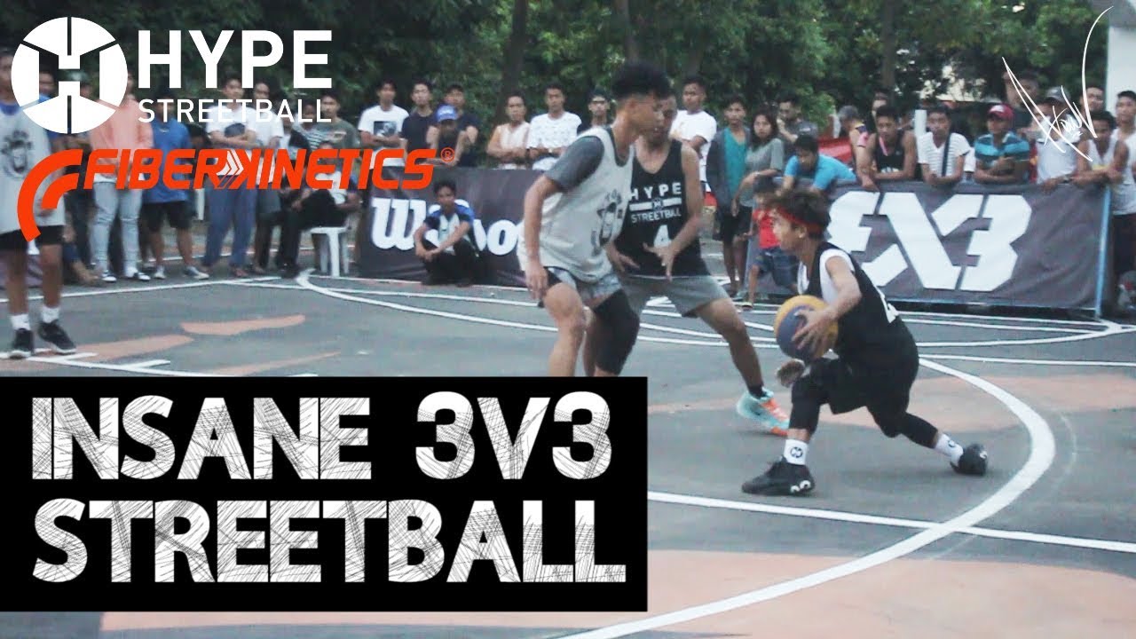 INSANE 3 on 3 STREETBALL ! - Hype Streetball vs Atown - YouTube