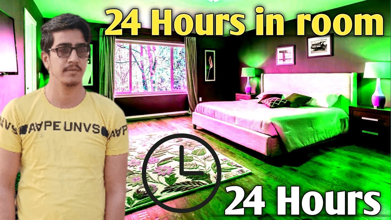 24-Hour Room Challenge Gone Viral | 24 hours challenge | 24 hours | # ...