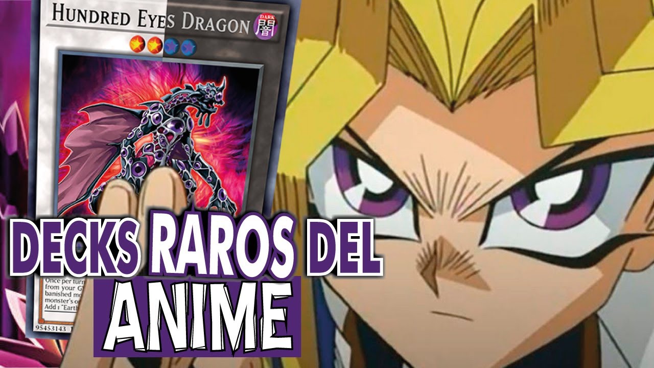Decks UNICOS y RAROS del Anime de Yugioh | YuGiOh! Anime - YouTube