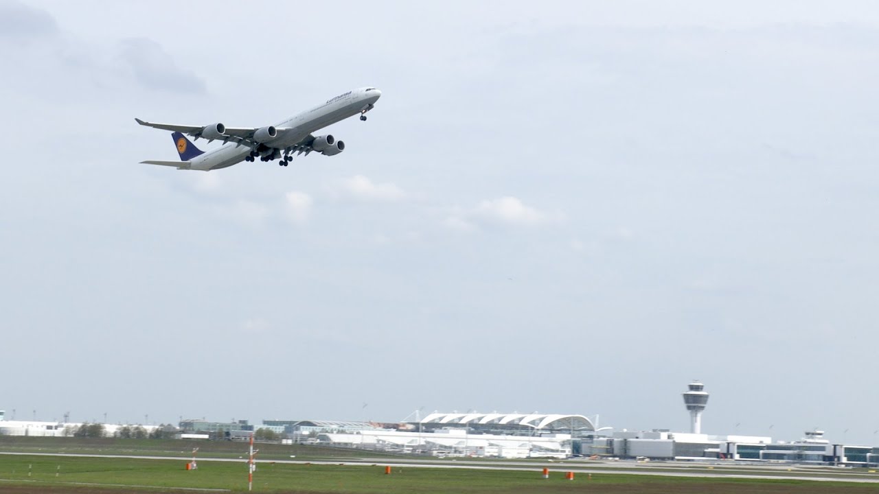 Four for the long-distance: LH 424 und LH 414 ab MUC - YouTube