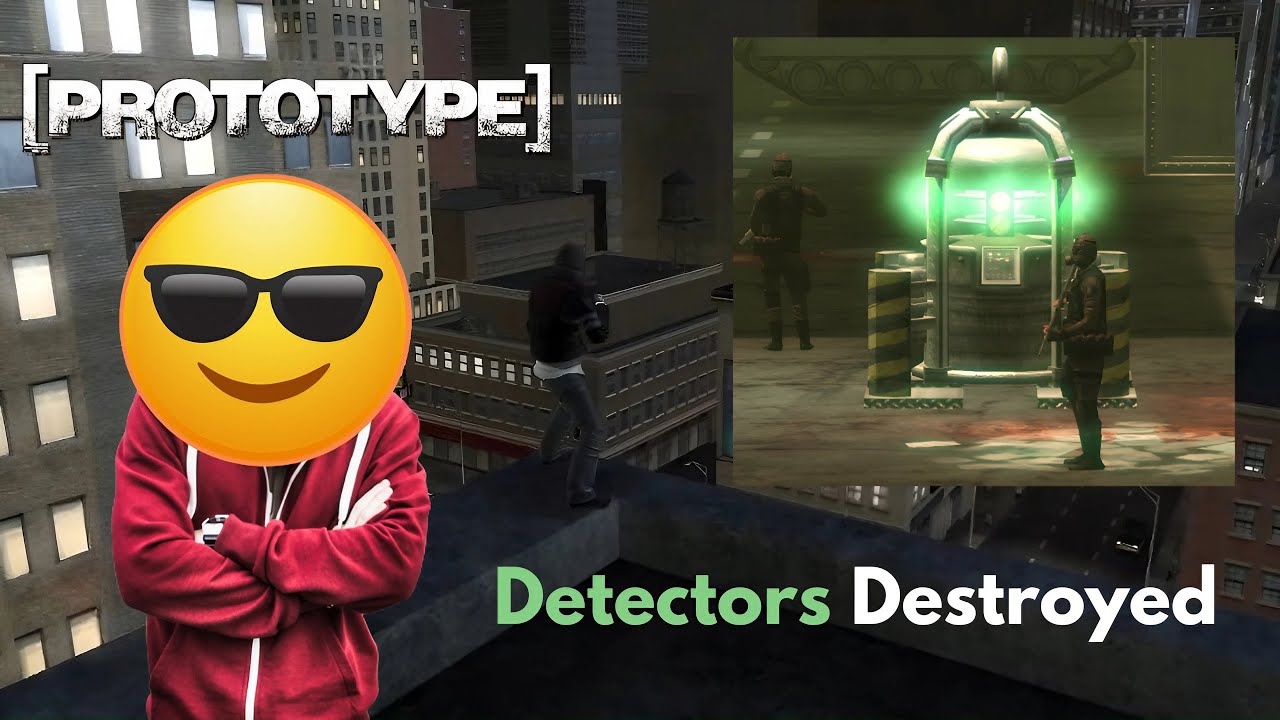 DESTROYED ALL DETECTORS IN CITY | PROTOTYPE GAMEPLAY VIDEO #4 #prototype - YouTube