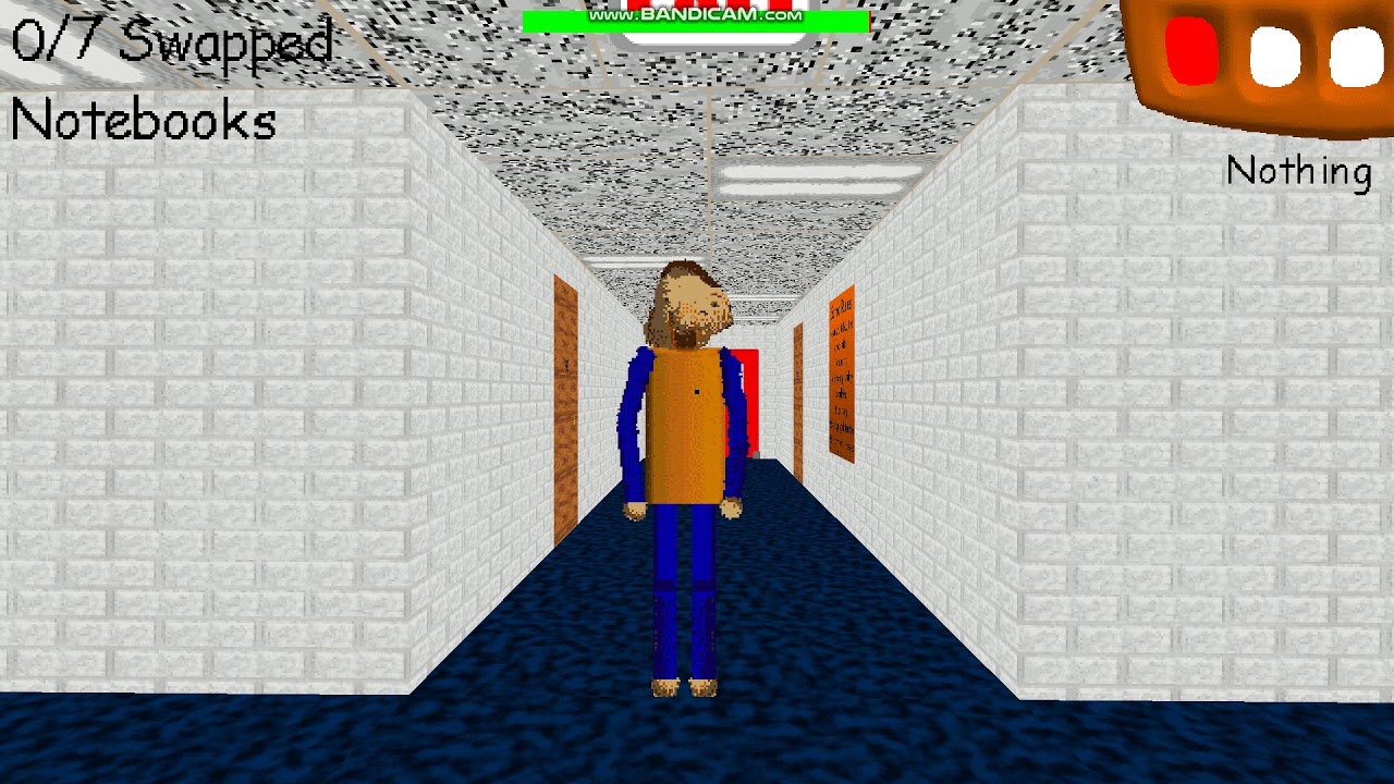 Baldi's Character Swapped Basics Gameplay - YouTube