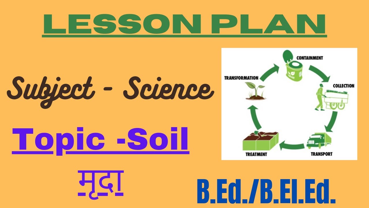 Lesson Plan/Subject - Science/Topic- Soil/मृदा B.Ed./B.El.Ed. - YouTube