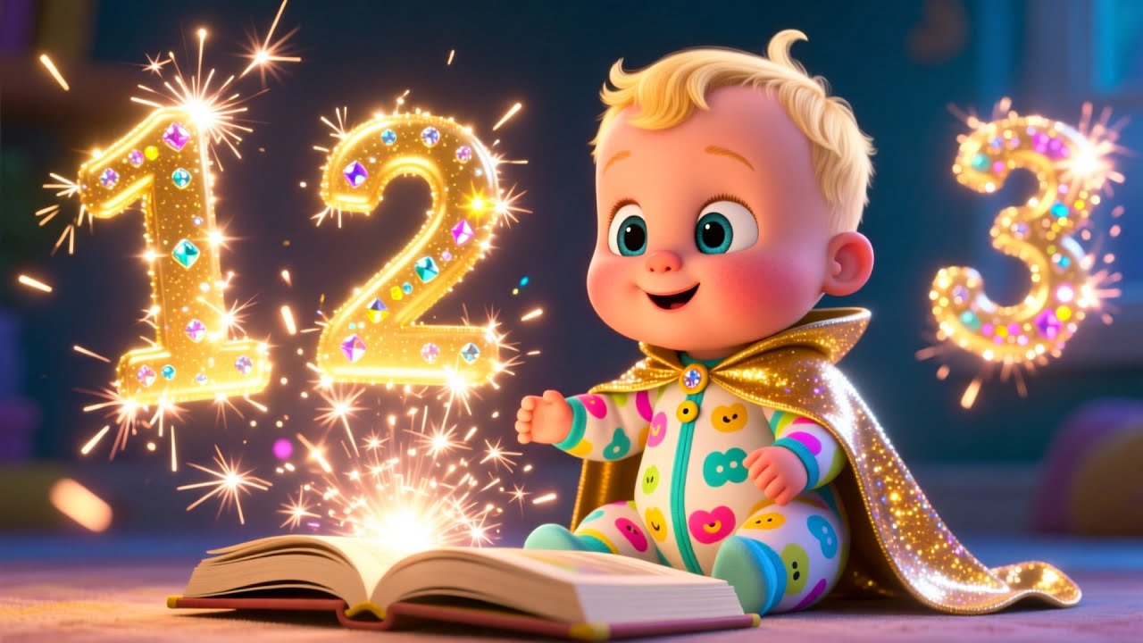 Study Day 123 with Baby 📚 Fun Numbers Song | Learn Counting for ...