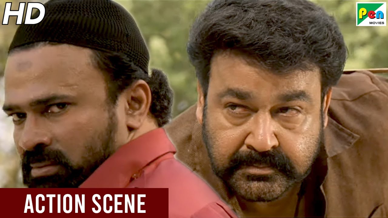 Mohanlal Fight With Goons | Sher Ka Shikaar | Hindi Dubbed Movie ...