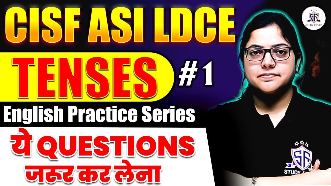 English Practice Series || Tenses-1|| CISF ASI LDCE - YouTube