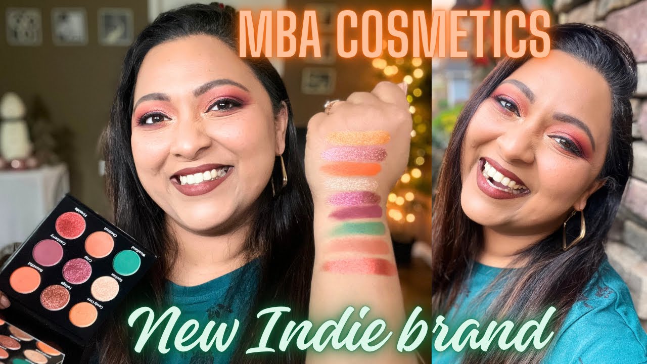 TESTING MBA COSMETICS AUTUMN KISSES PALETTE | SMITHY SONY - YouTube