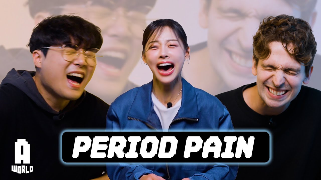 Boys VS Girls Try Period PAIN SIMULATOR For the First Time! - YouTube