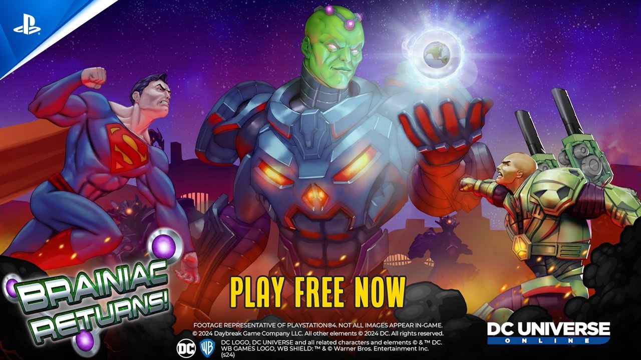DC Universe Online - Brainiac Returns! Launch Trailer | PS5 & PS4 Games ...