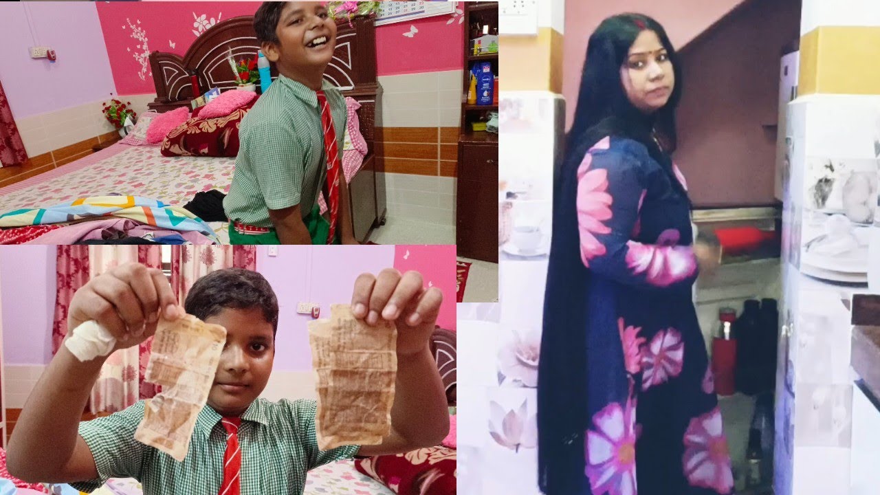 पैसा 😲धूल गया मशीन में । बेटे की चोट 😭😰गहरी हो गई है। #vloggermanjoo # ...