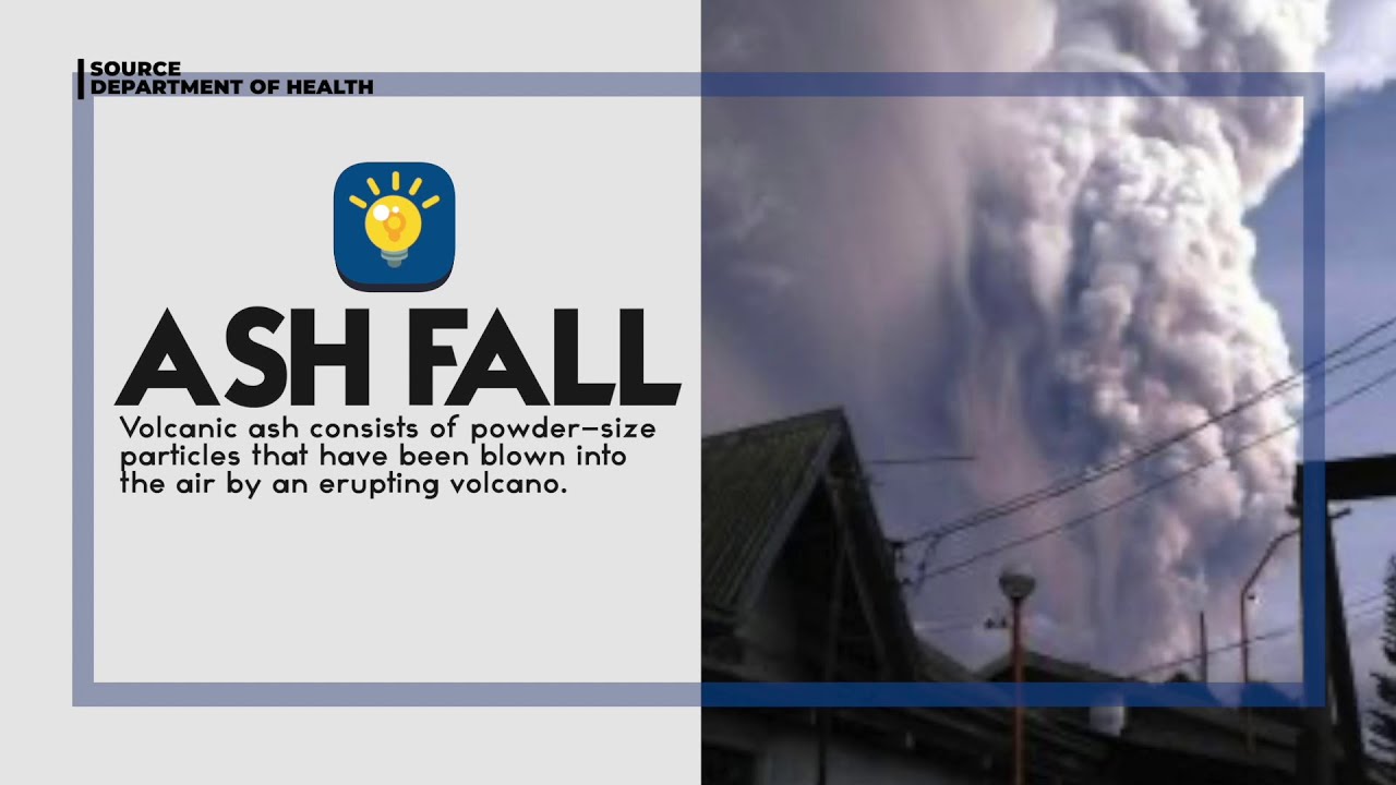 DOH advisory: Ash fall - YouTube