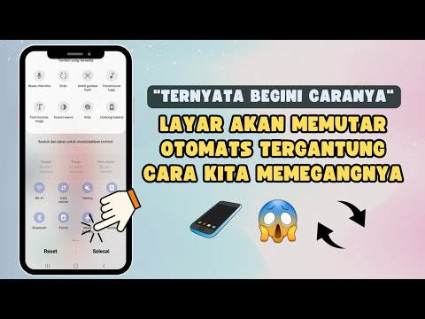 2 Cara Aktifkan Rotasi Layar Otomatis di HP Samsung - YouTube