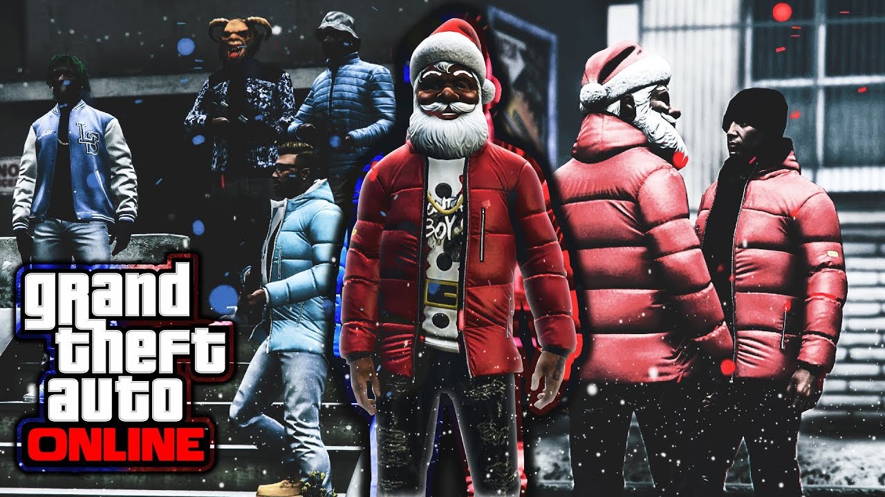 GTA 5 BLOODS VS CRIPS Ep.25 (HOOD SANTA) Christmas Special! - YouTube