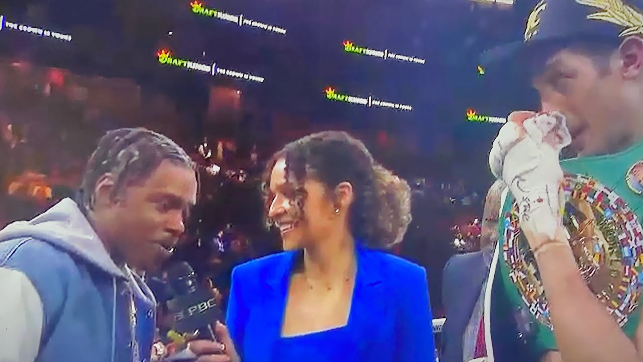 ERROL SPENCE CALLS OUT FONDURA (POST FIGHT INTERVIEW!) - YouTube