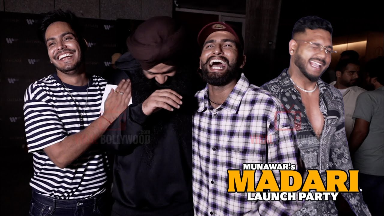 King, Mc Square, GD 47, Wicked Sunny at Munawar Faruqui’s Madari Song ...