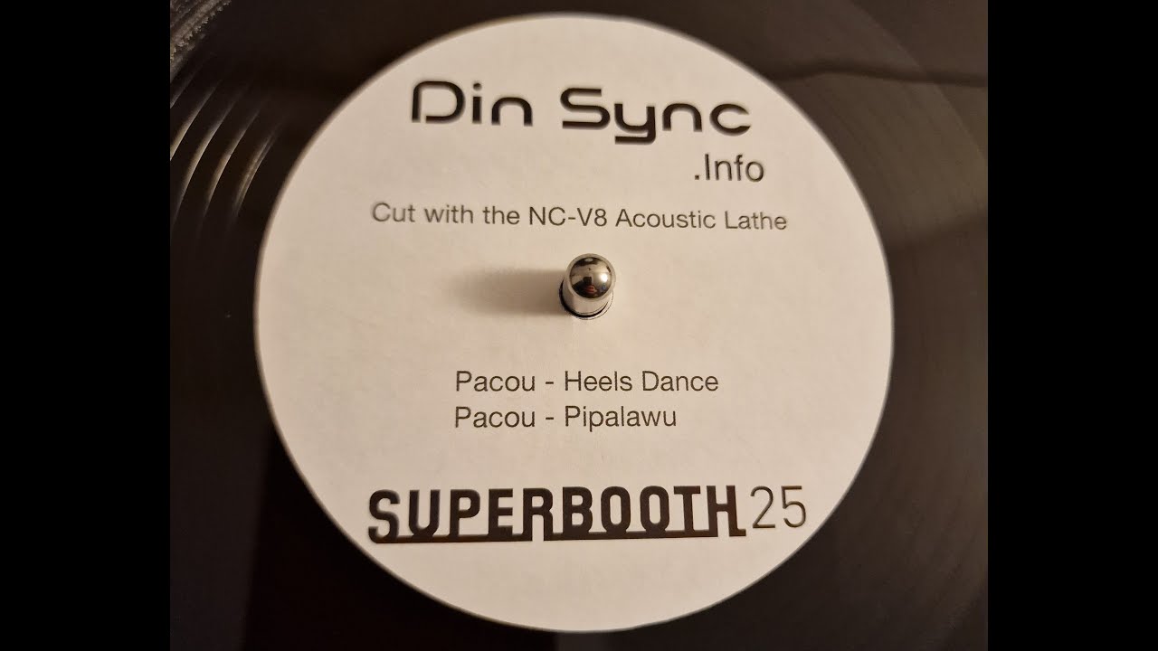 DinSync NC-V8 Acoustic Lathe demonstration cut #1 - YouTube