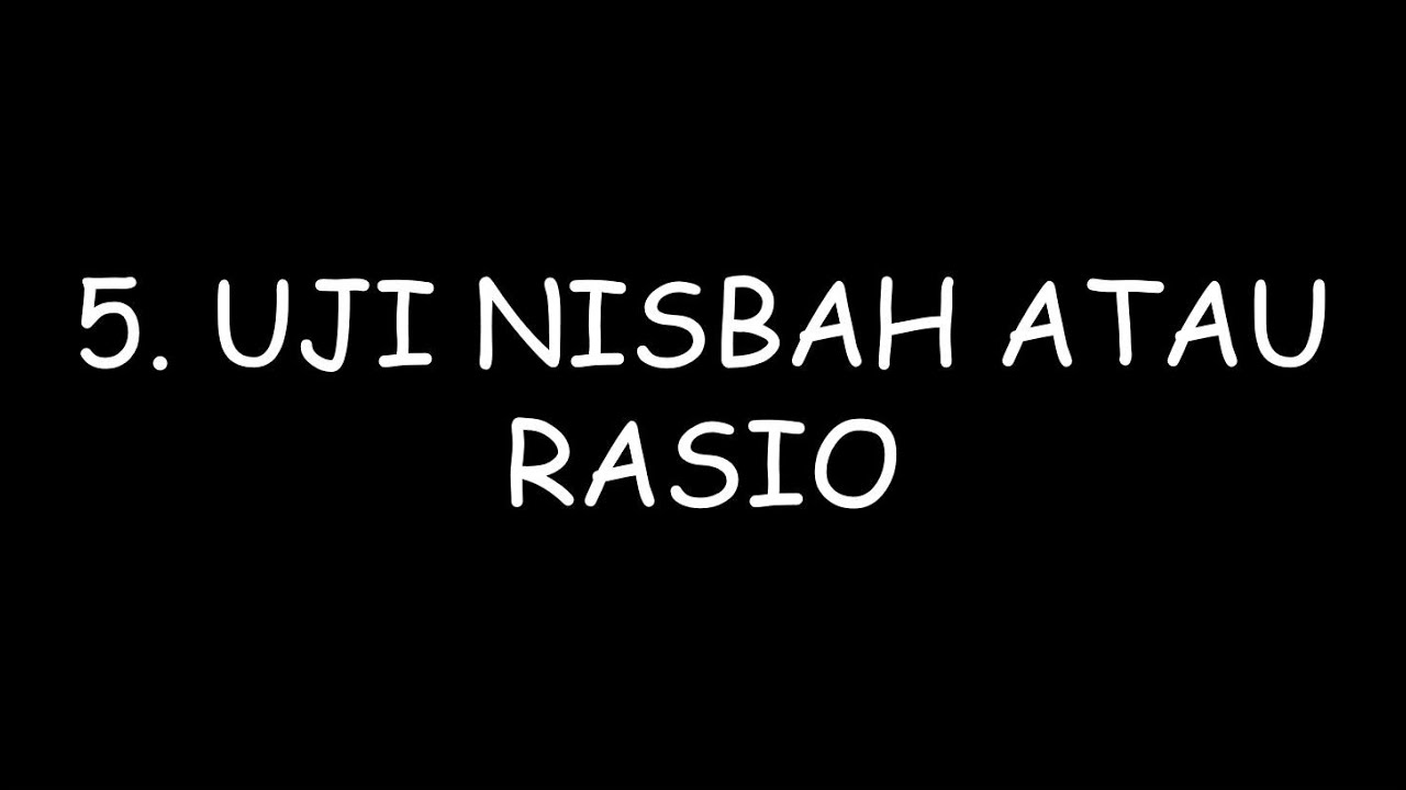 1.7. Tes Rasio (UJI NISBAH) -UJI KEKONVERGENAN DERET - YouTube