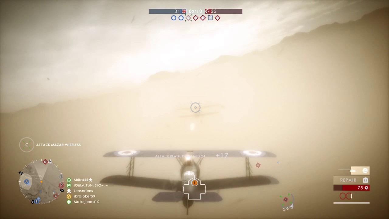 Battlefield™ 1 Pilot on the wing - YouTube