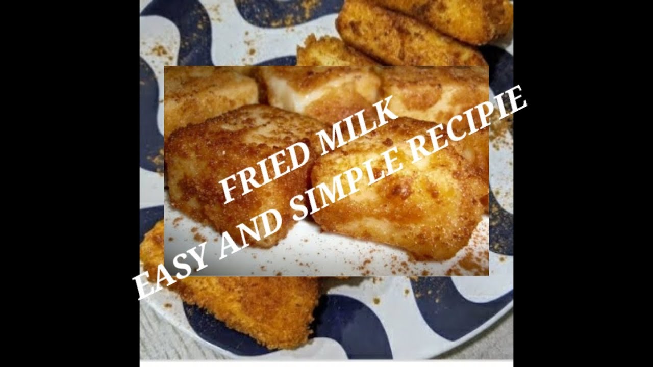 Milk Fry/paal porichath/crispy Fried Milk Spanish Dessert - YouTube