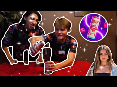 NEW Addison Rae + Alani Nu + Berry Pop Energy Drink REVIEW - YouTube