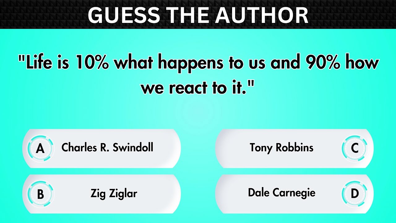 Guess the Author Fun Quiz & Riddle Challenge Test Your Literary ...