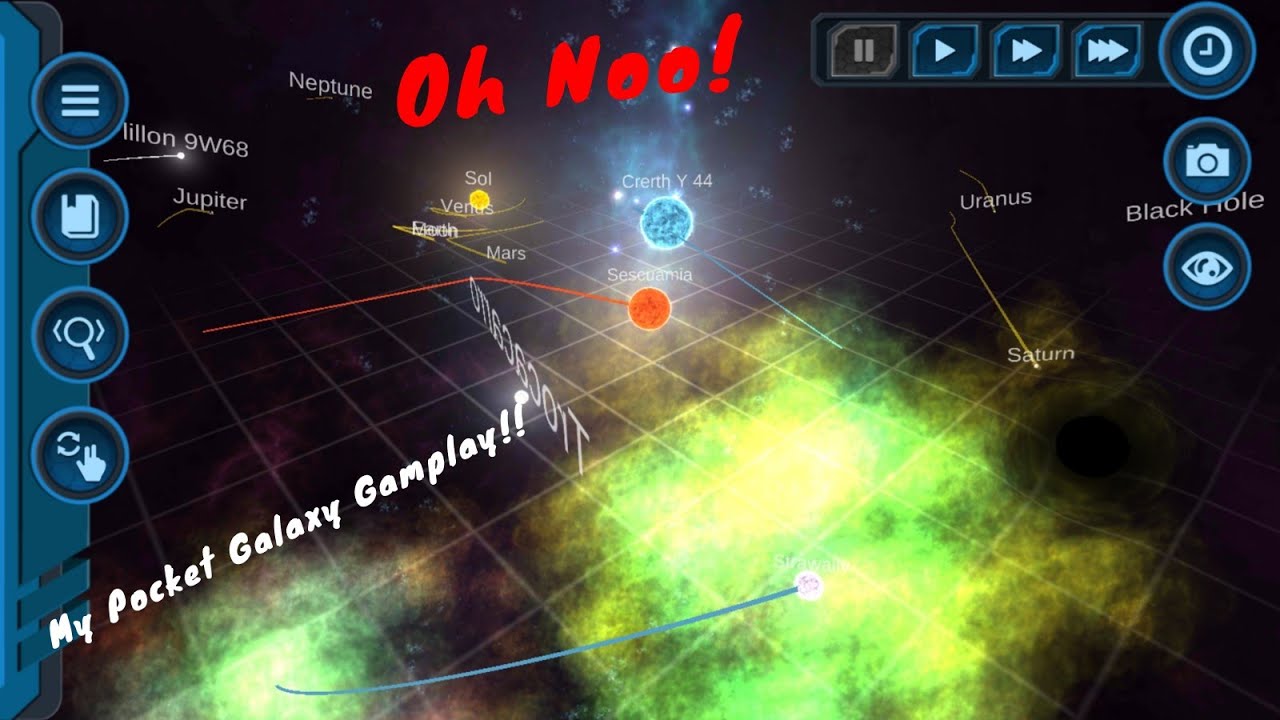 ABSOLUTELY DESTROYING THE SOLAR SYSTEM!!!!! (My Pocket Galaxy GAMEPLAY ...