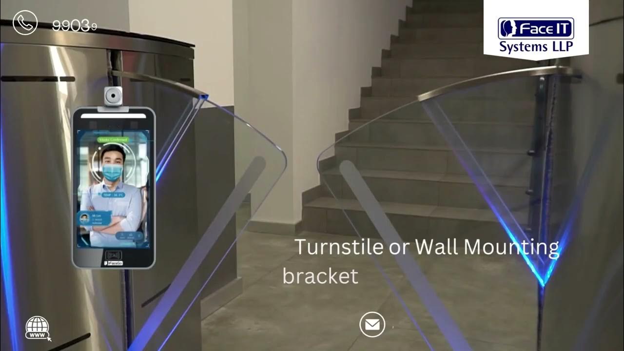 VF1000 Attendance & Access control Terminal with Mask & Body ...