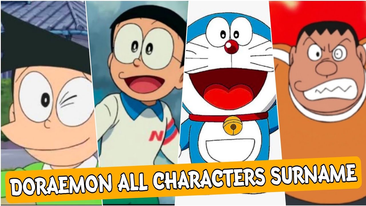 Doraemon Characters Name In Hindi - Infoupdate.org