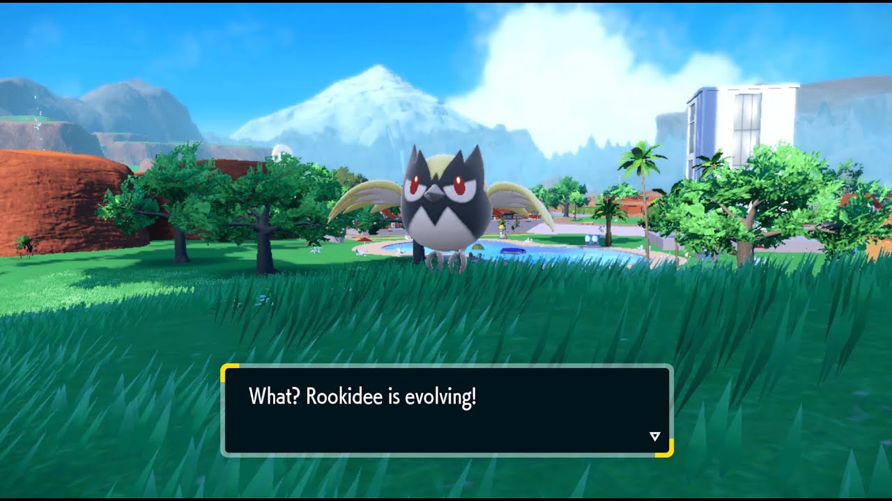 Shiny Rookidee Evolution Line -Pokémon Scarlet - YouTube