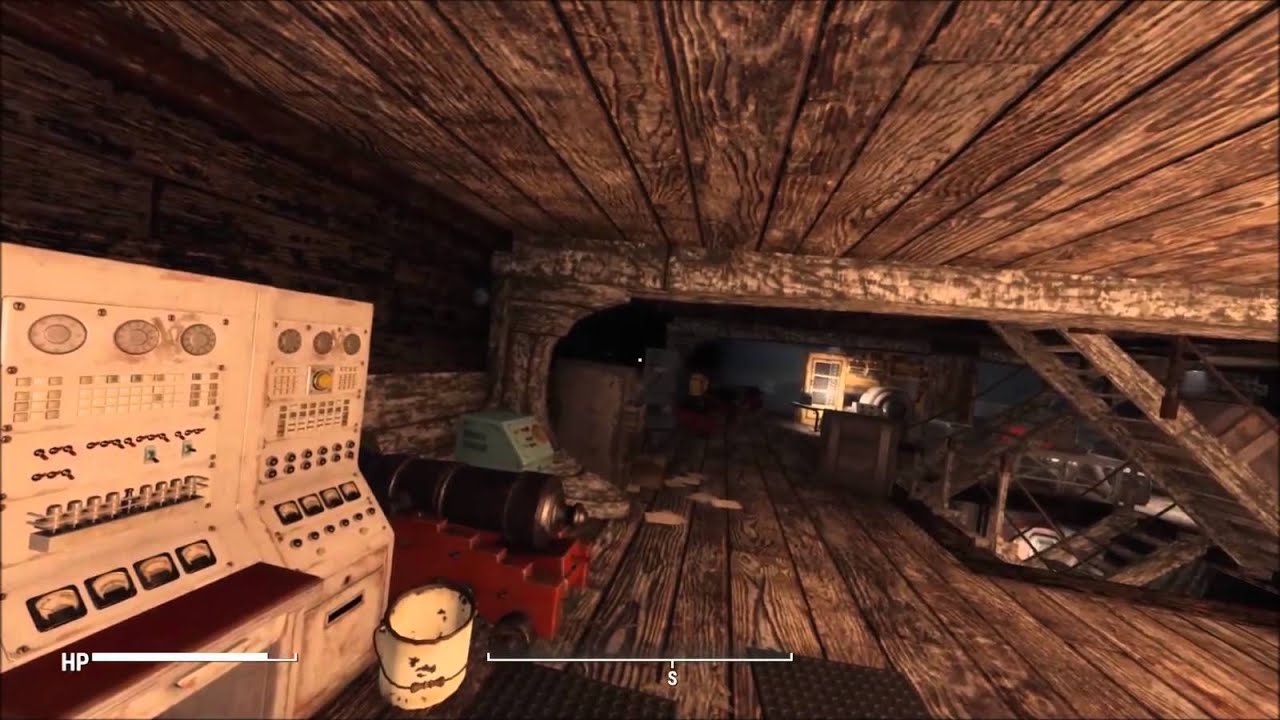 Fallout 4 - Riding the USS Constitution - YouTube