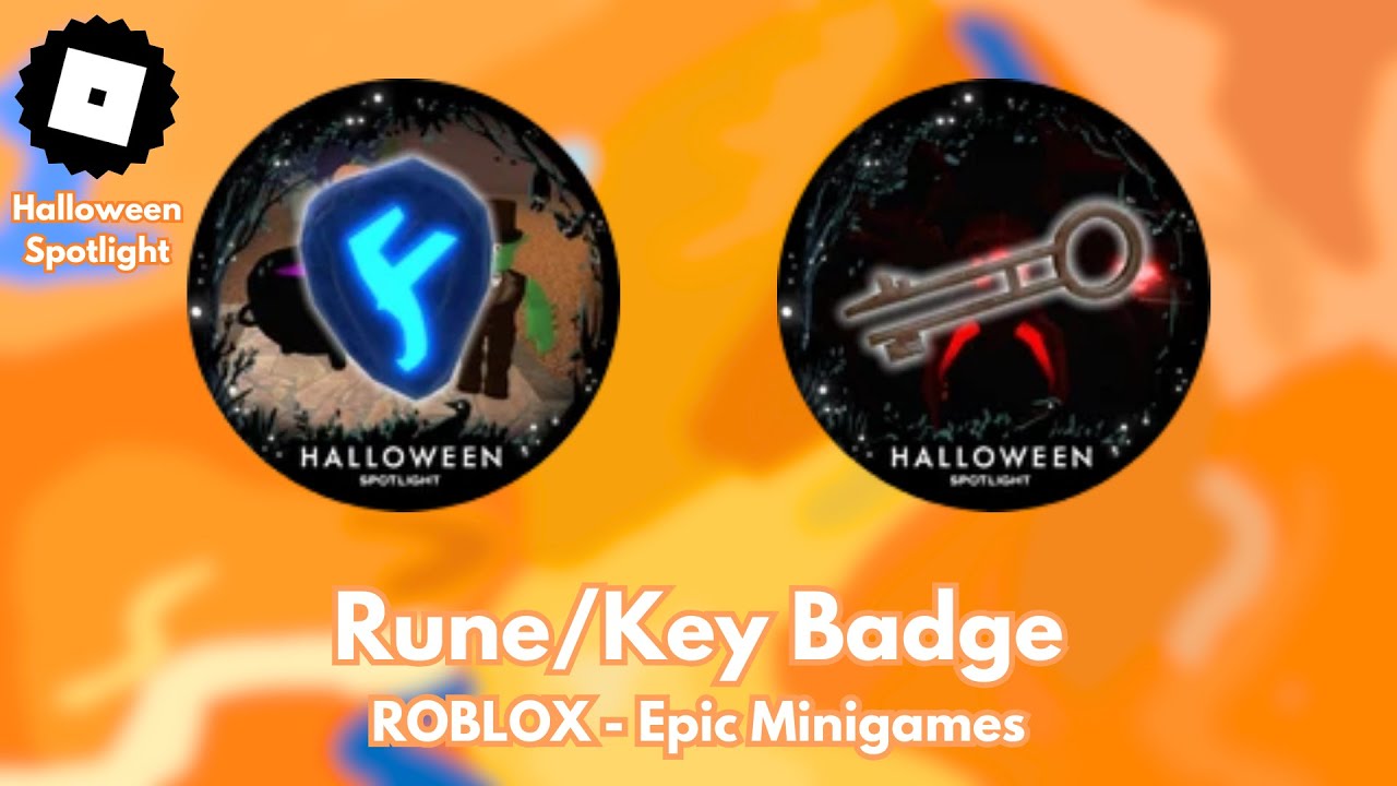 [EVENT] How to get the RUNE & KEY BADGES in Epic Minigames - ROBLOX ...