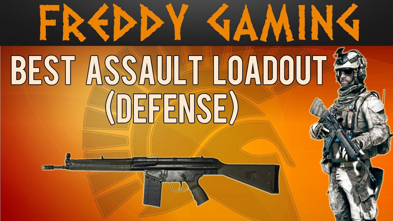 BF3 Best Assault Loadout (Defense) - YouTube