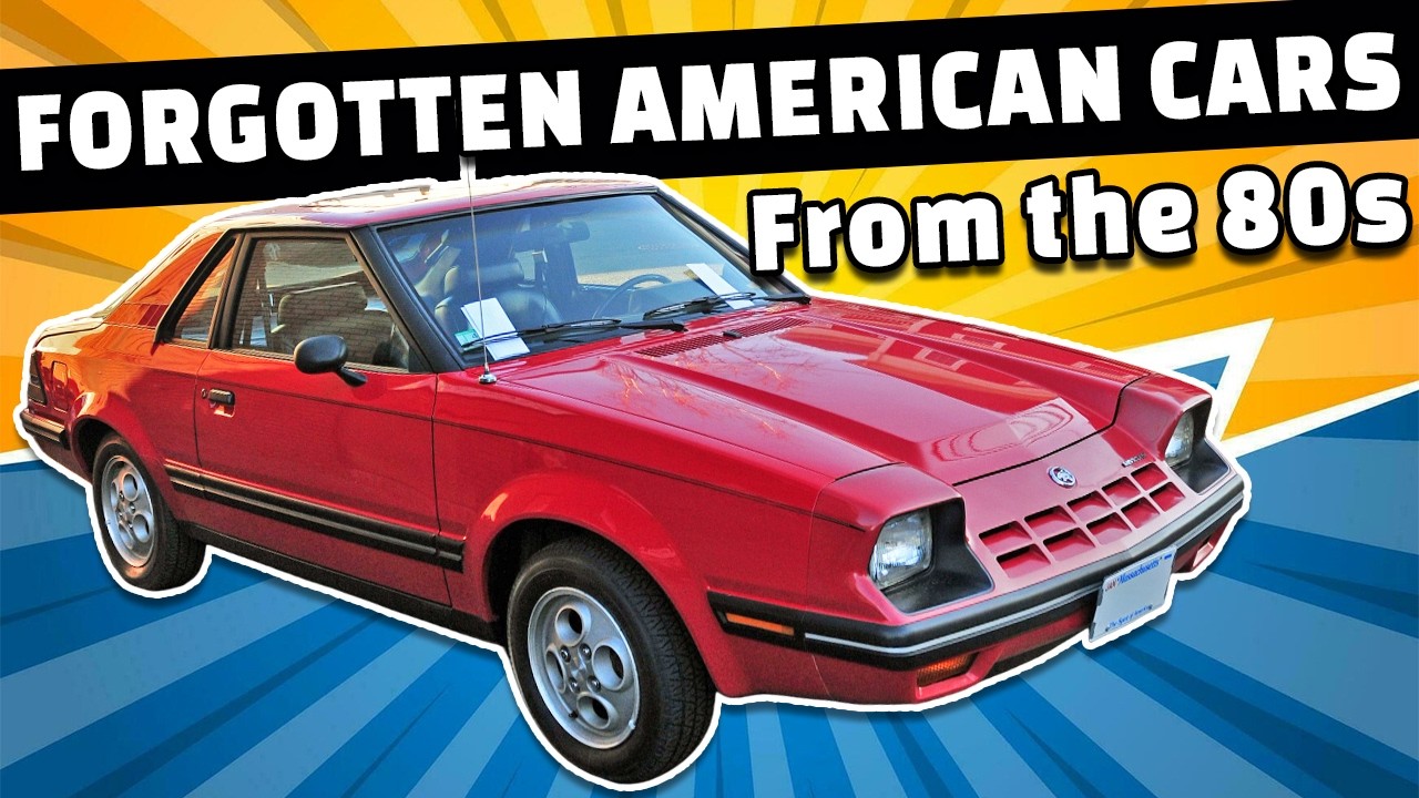Forgotten AMERICAN CARS from the 80s | 80s American Cars You Forgot # ...