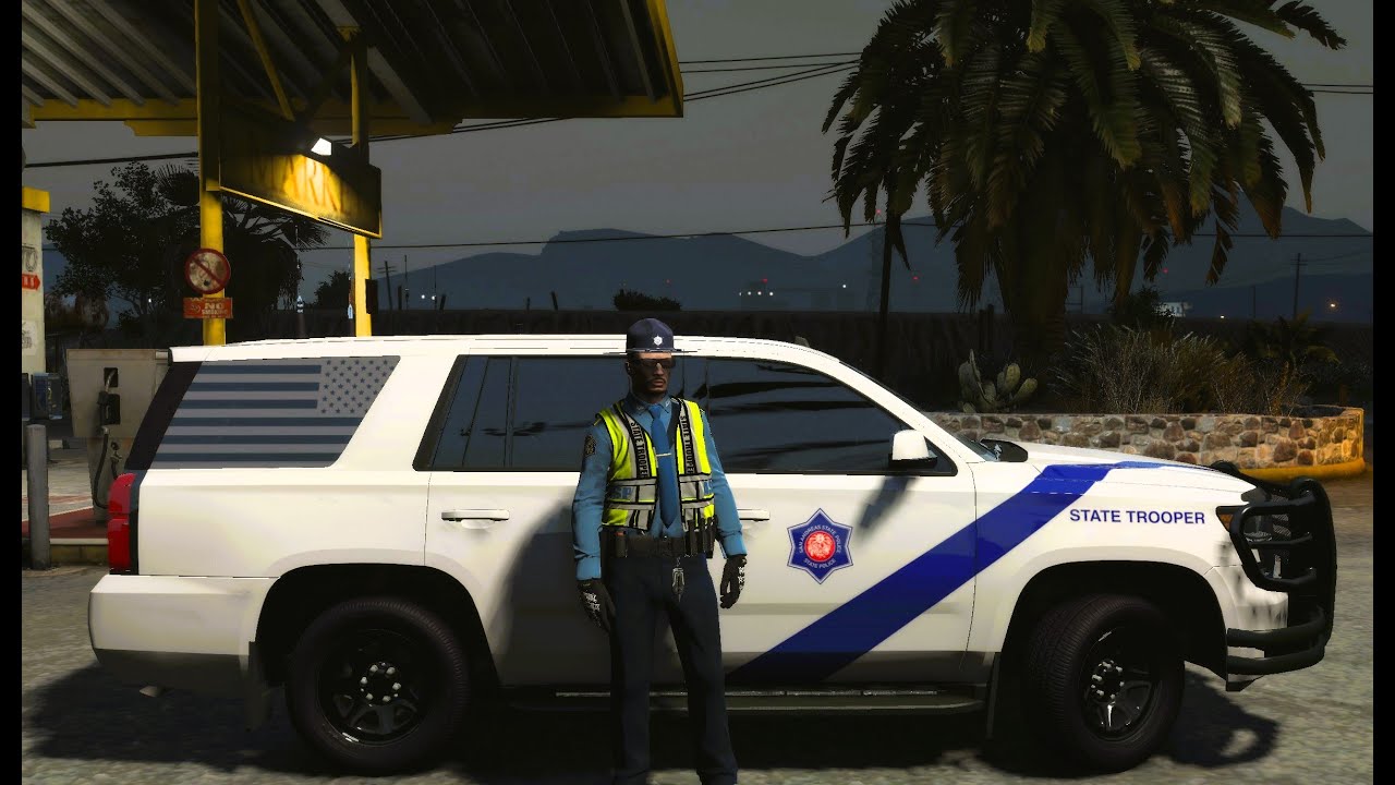 GTA 5 Playing As A Cop | Arkansas State Police | BodyCam | Realistic ...