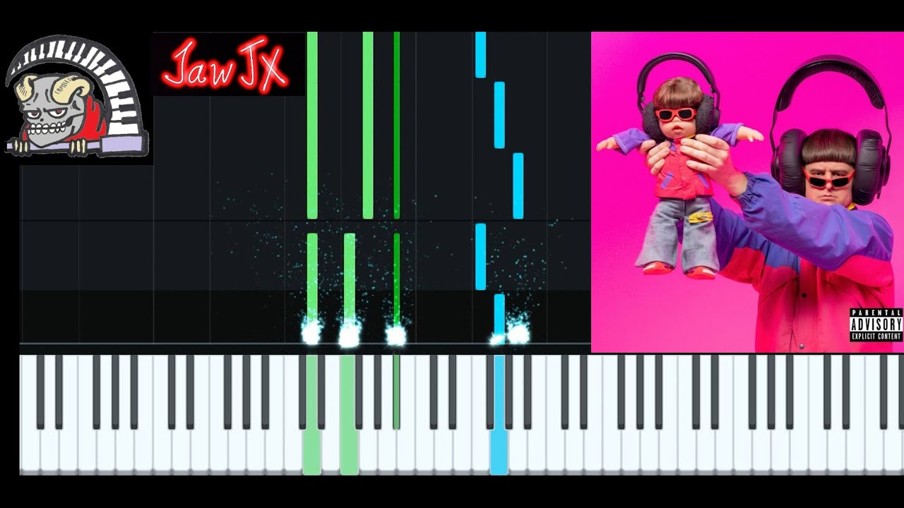 Oliver Tree - " Let Me Down " Piano Midi Synthesia Cover - YouTube