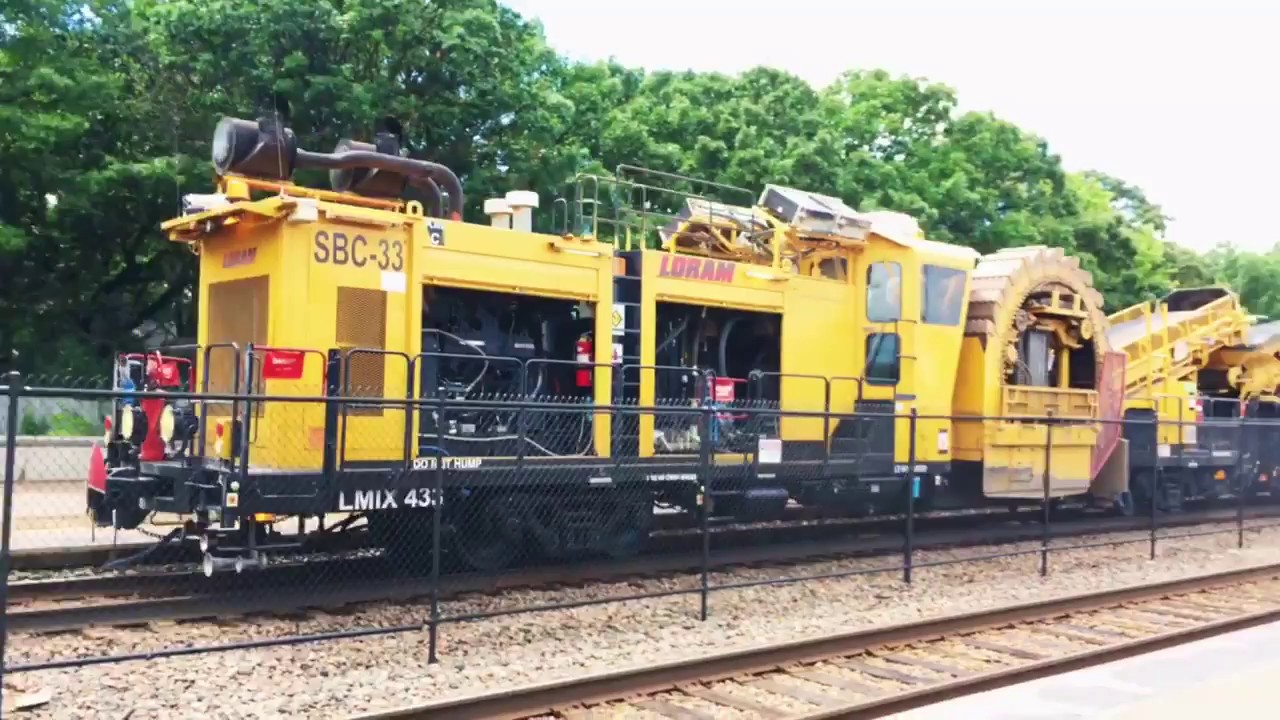 Loram Car Displaying Variety of Horn Sounds - YouTube