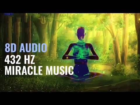 432 Hz Frequency [8D Audio] : Subconscious Mind Reprogramming, 8D Meditation Music