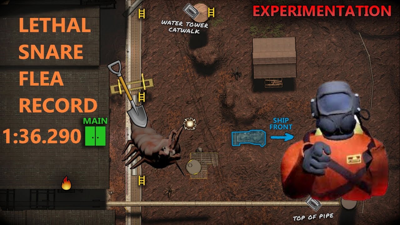 Lethal Company 2man Snare Flea(1:36) Kill% New World Record! - YouTube