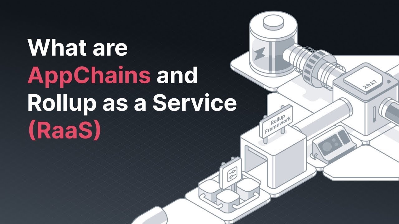 What Are Appchains And Rollup As A Service Raas Youtube