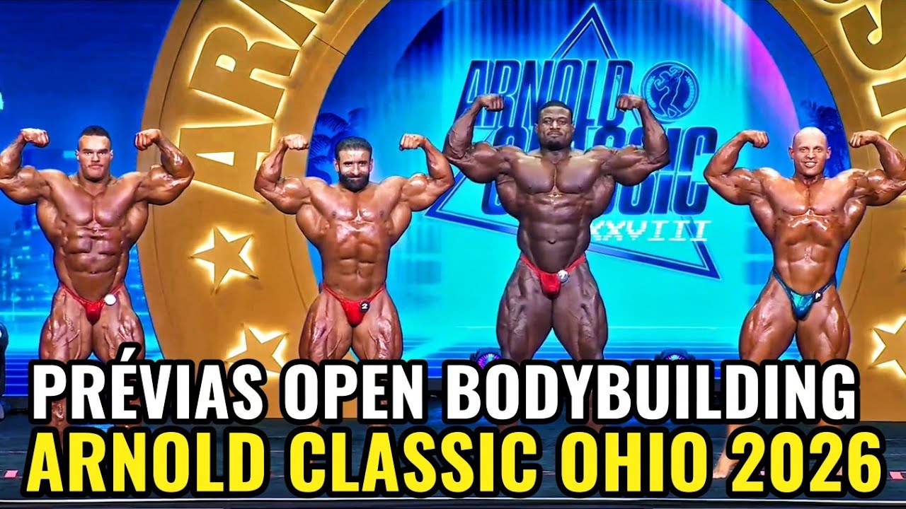ARNOLD OHIO 2026: PRÉVIAS OPEN BODYBUILDING - YouTube