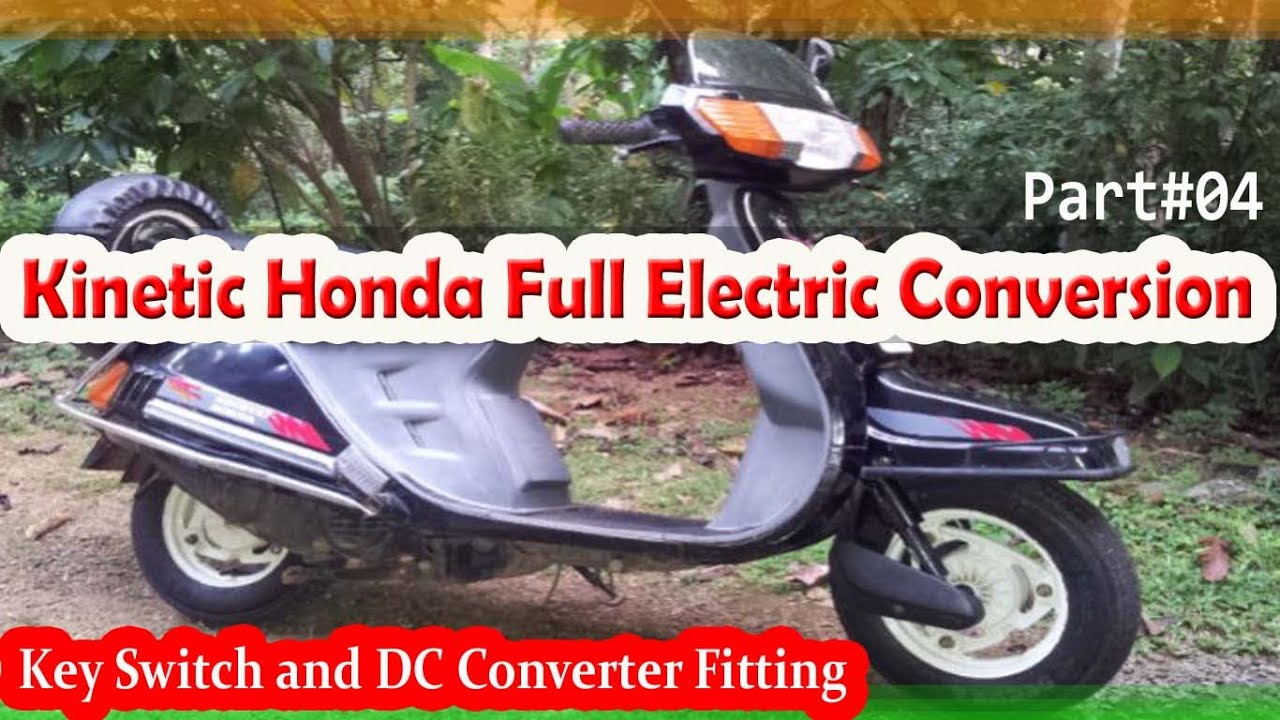 Kinetic Honda Full Electric Conversion II Key Switch and DC Converter ...