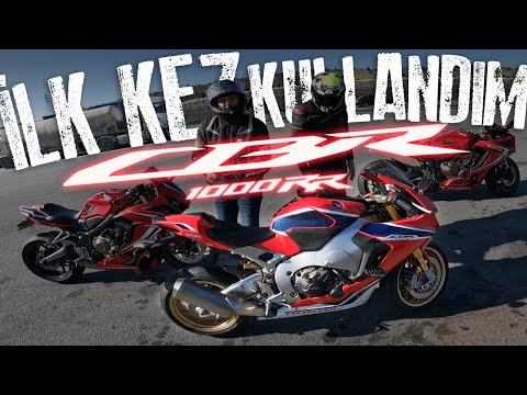 İLK DEFA 1000RR KULLANDIM / HONDA CBR1000RR SP