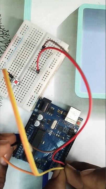 Arduino Led on and off with push button #shots #ytshorts 🤩😃 - YouTube