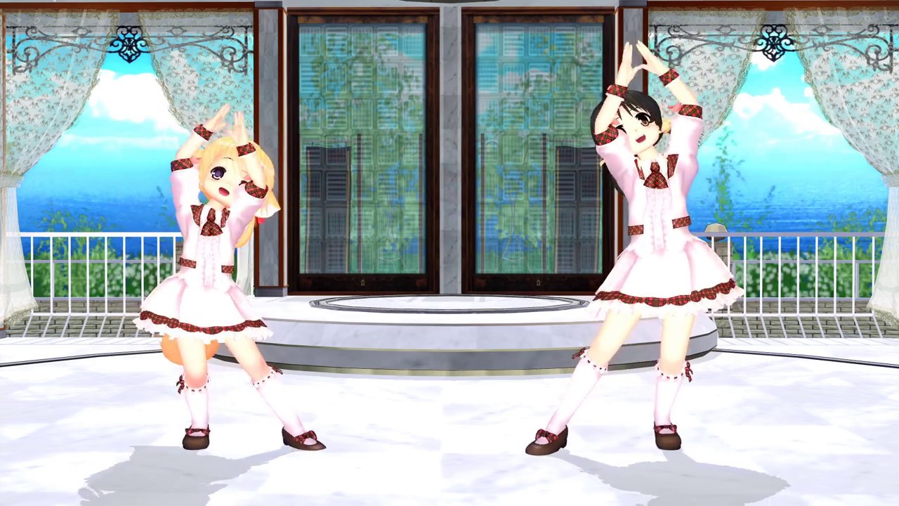 ピチカートドロップス Pizzicato Drops MMD 歌愛ユキ ふぉっくす紺子 Kaai Yuki Fox Konko - YouTube