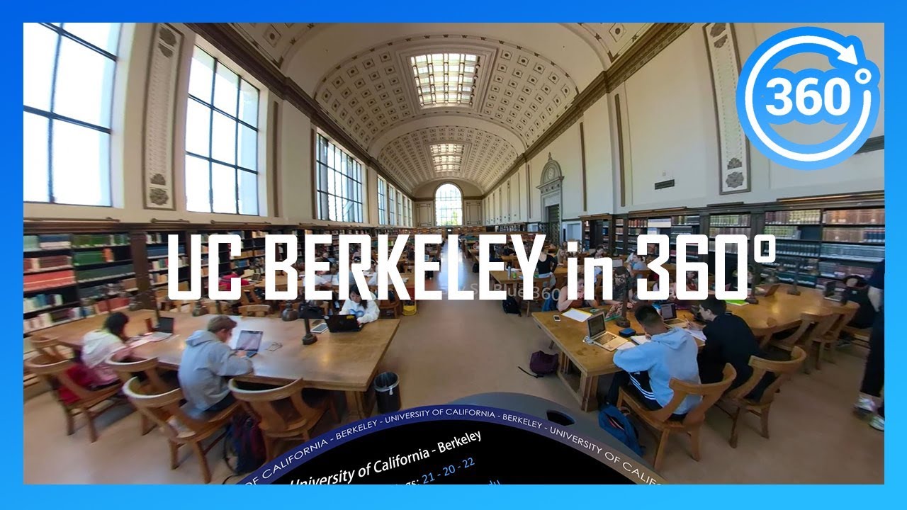 [2020] UC BERKELEY in 360° (walking/driving campus tour) - YouTube